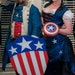 Colonial Captain America Vest, Superhero, Cosplay, Steampunk Super Hero ...