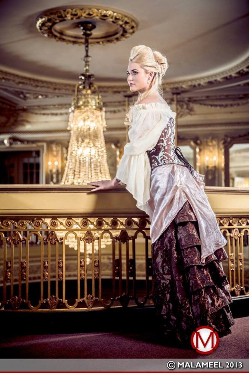 White Cotton Chemise Steampunk Victorian Renaissance - Etsy