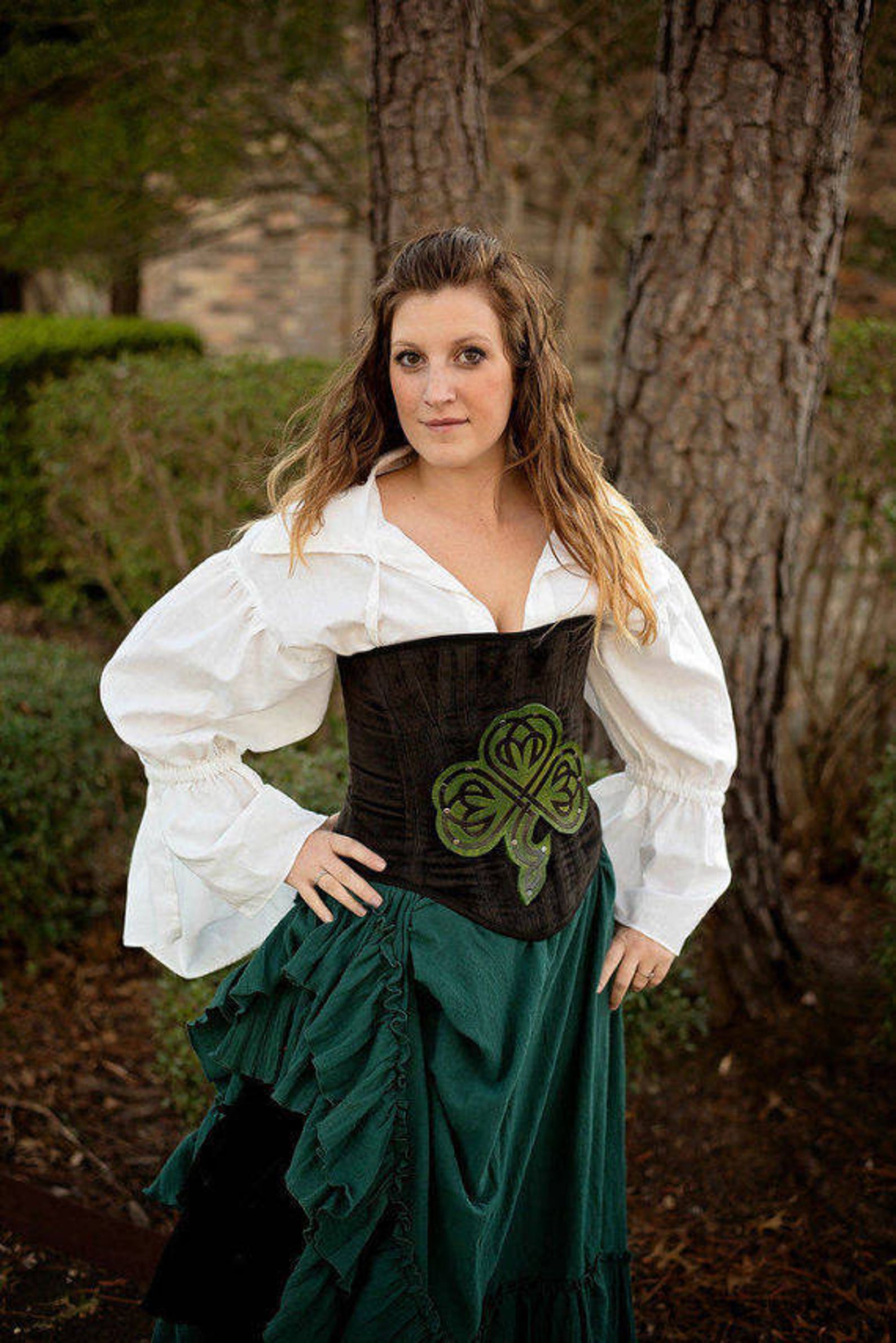 Choose Your Color Highland Cotton Chemise, Scottish, Celtic, Irish ...