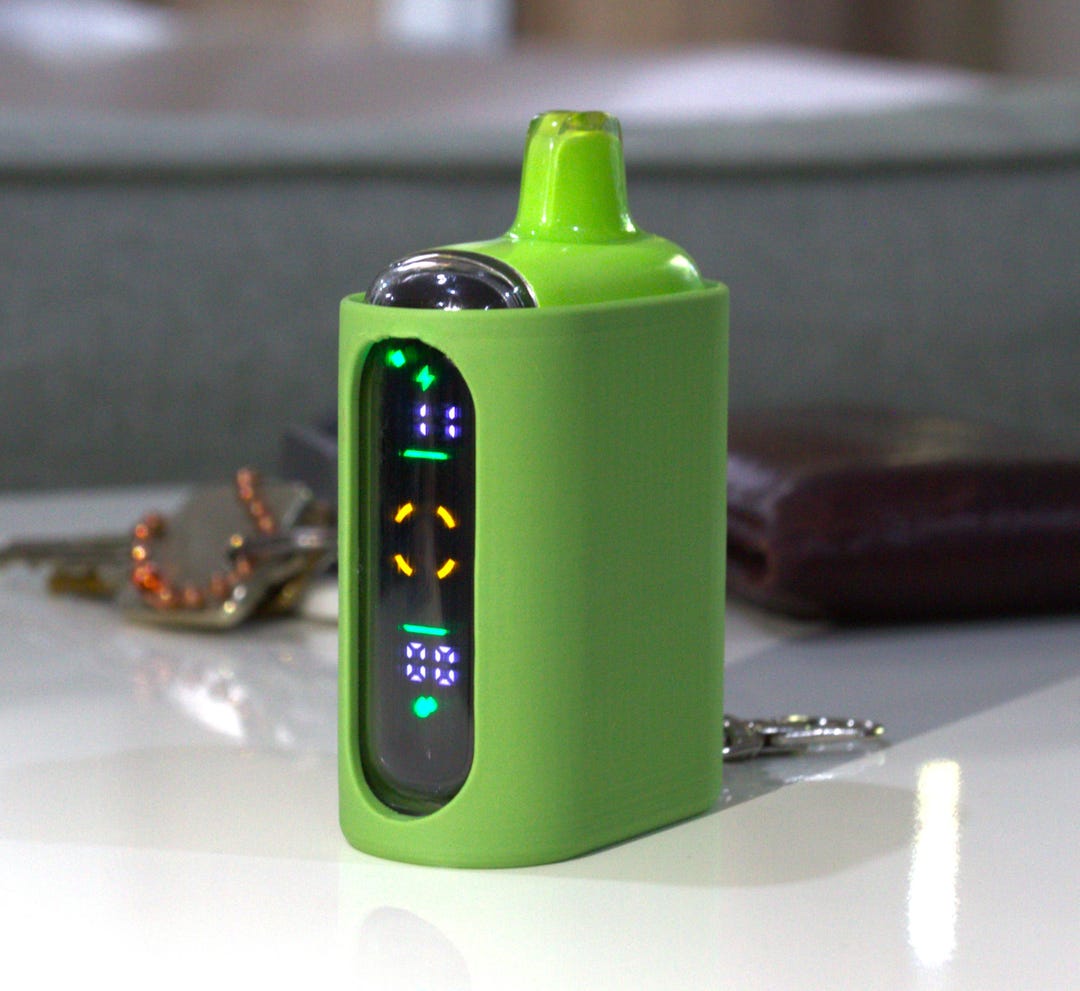 Geek Bar Pulse Vape Case With Swivel Clasp Keychain Protective Hard ...