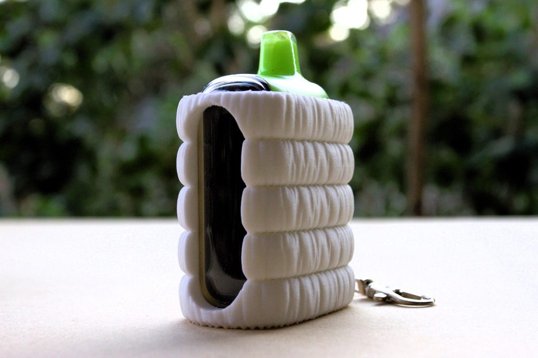 Soft White Puffer Vape Case Inflated Design Shell for Geek Bar ...