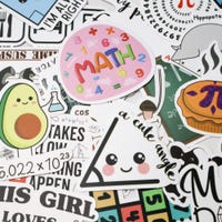 Teacher Sticker/ Math and Scientist Decal - Etsy