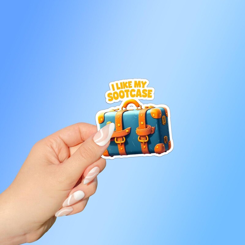 Suitcase Stickers - Etsy