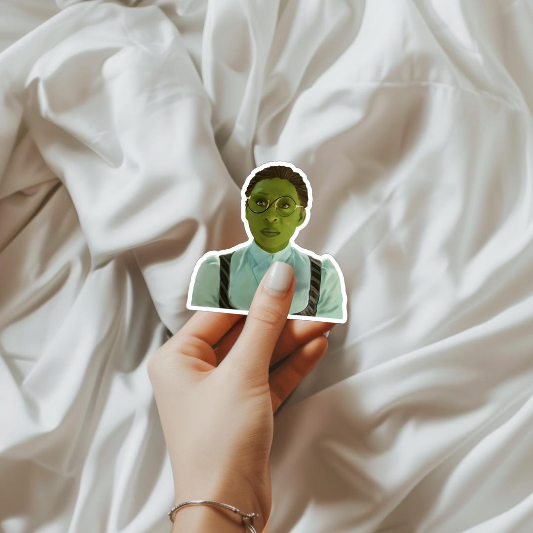 Elphaba Sticker Wicked Movie, Wicked Fan Art Cynthia Erivo Sticker ...