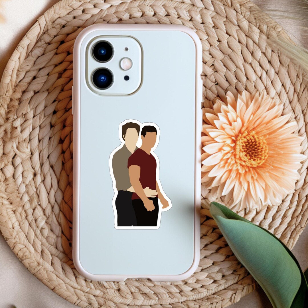 Jacob and Edward Twilight New Moon Sticker, Funny Twilight Fan Art, Pop ...