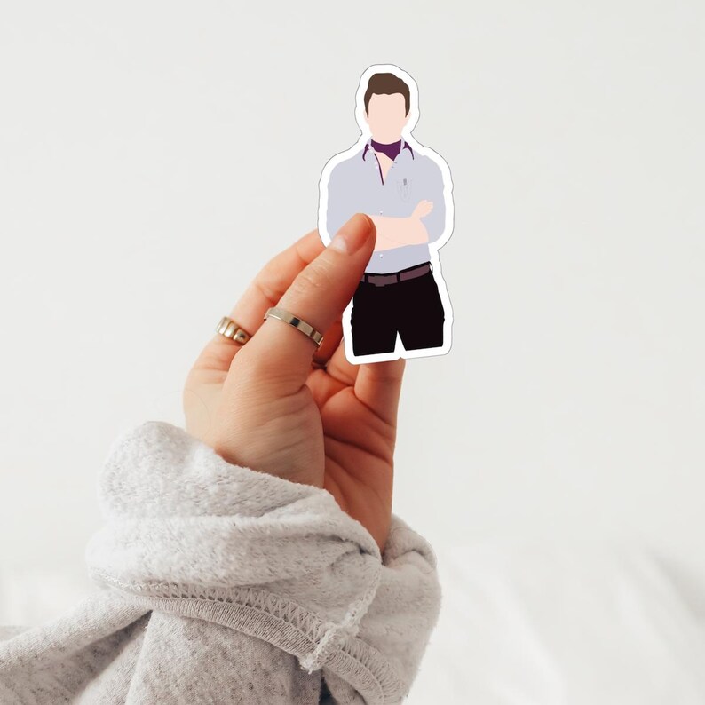 Glee Inspired Kurt Hummel Sticker, Funny Glee Fan Art, Gift for Glee ...
