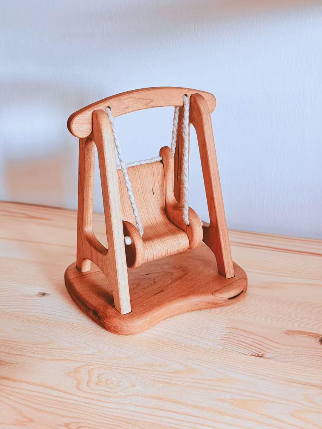 Wooden Single Swing for Dolls (1:12 Scale) - Etsy