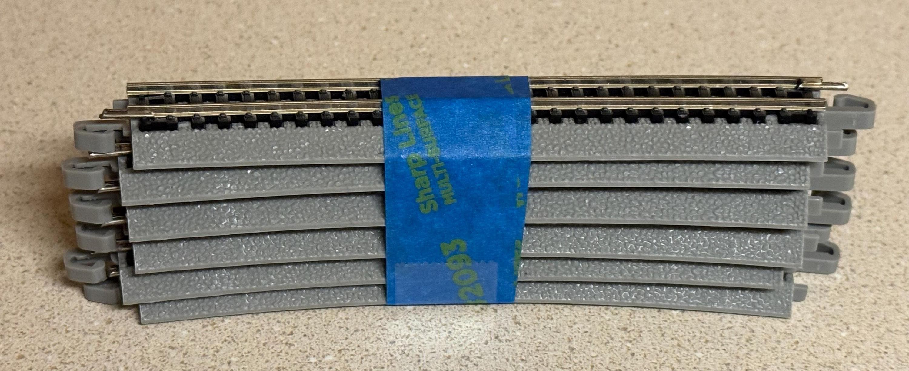 Bachmann N Scale Full Section Curve Track 19 Radius 6 - Etsy