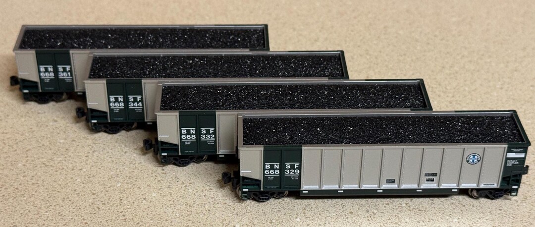 Kato N Scale BN Bethgon Coalporters Set 5 - Etsy