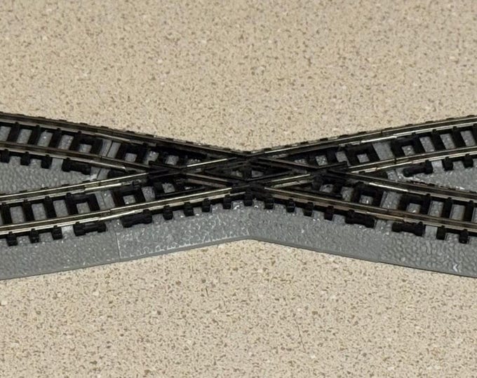 Bachmann N Scale 30-degree Crossing W/4 15-degree Half Sections - Etsy