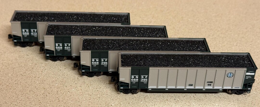 Kato N Scale BN Bethgon Coalporters Set 6 - Etsy