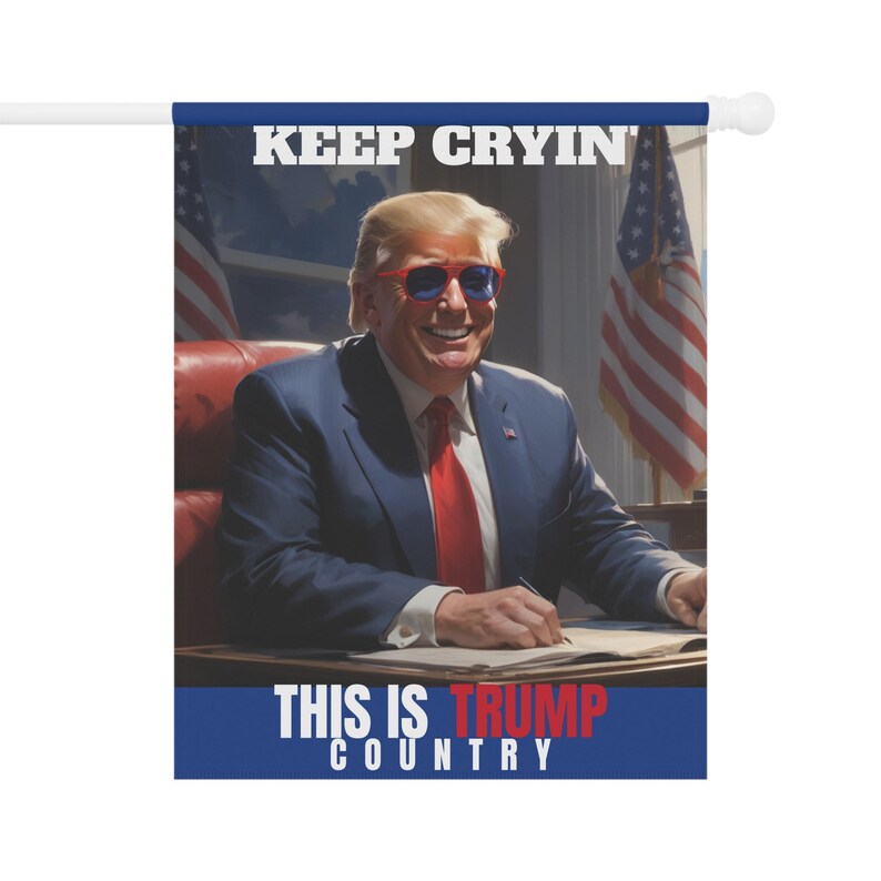 Donald Trump Flag, MAGA July 4th, Political Flag, Garden Decor, House ...