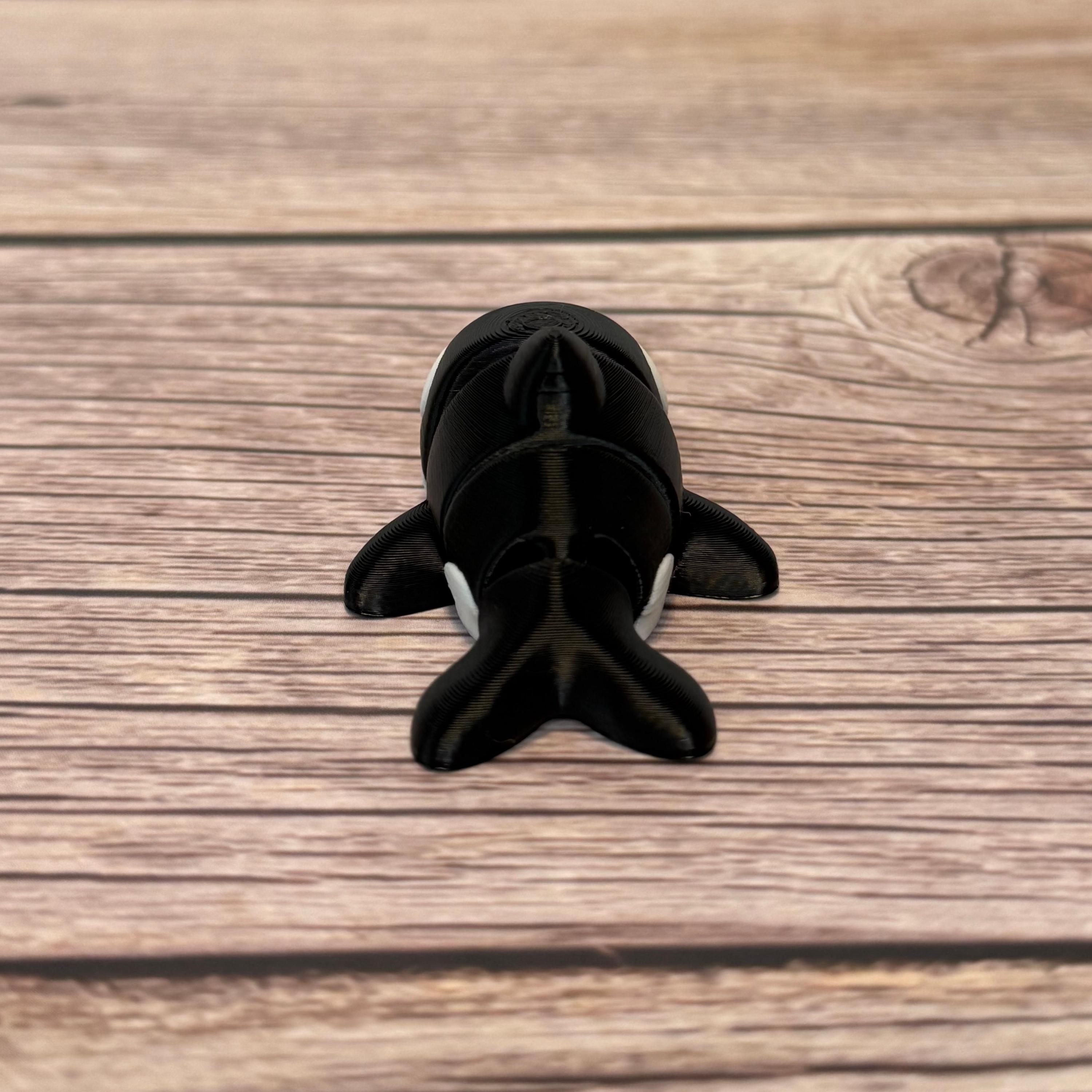 Articulated Mini Orca Toy – 3D Printed Killer Whale Fidget Figure - Etsy
