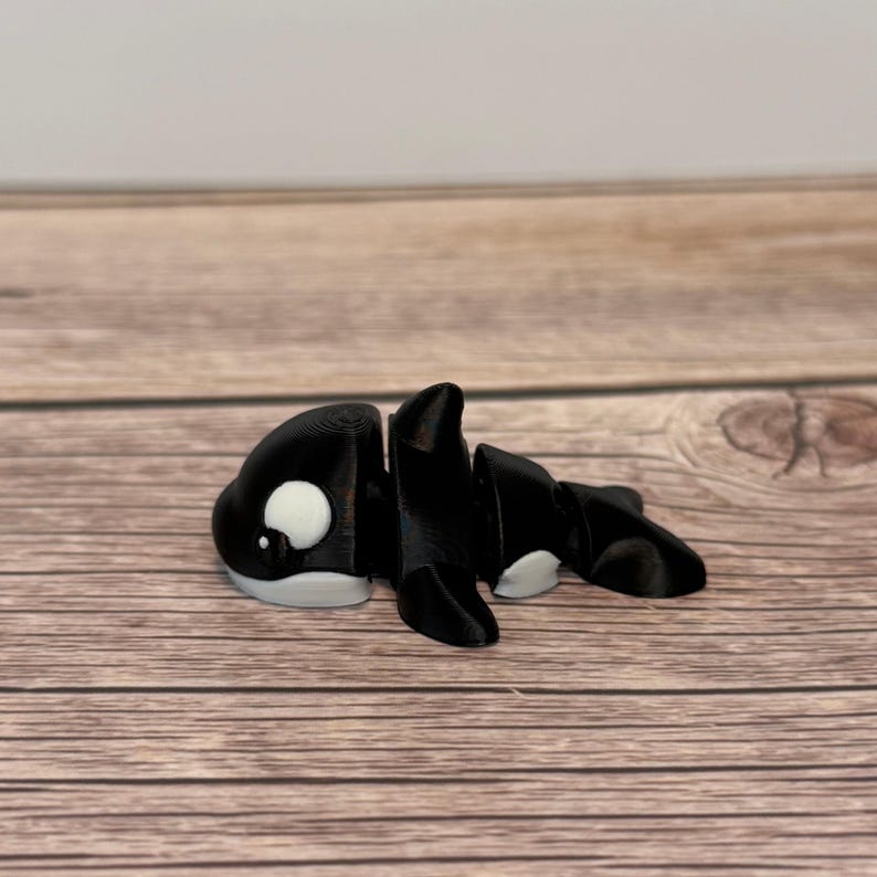 Orca Mini – Articulated Killer Whale Fidget Figure - Etsy