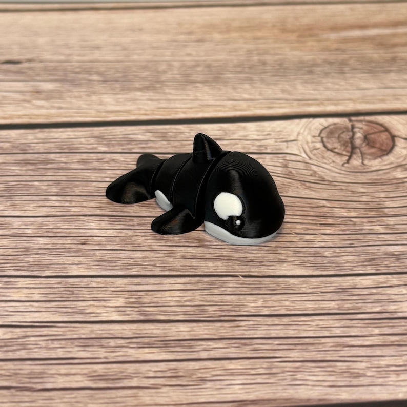 Orca Mini – Articulated Killer Whale Fidget Figure - Etsy
