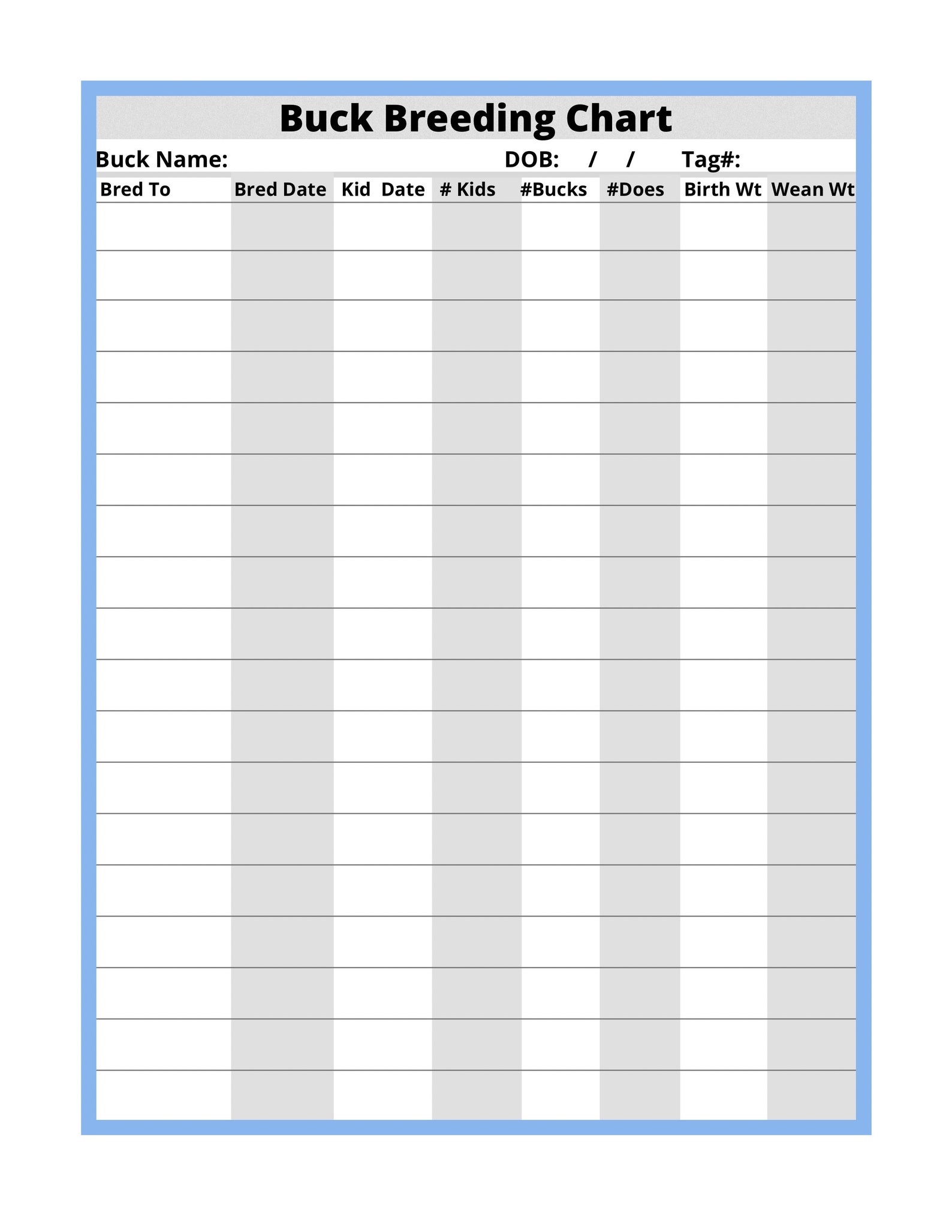 Goat Record Keeping Log Book - Goat Milking Log - Goat Vet Records ...