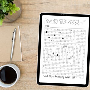Path to 500 Goal Tracker: Printable Progress Chart (PDF) - Etsy