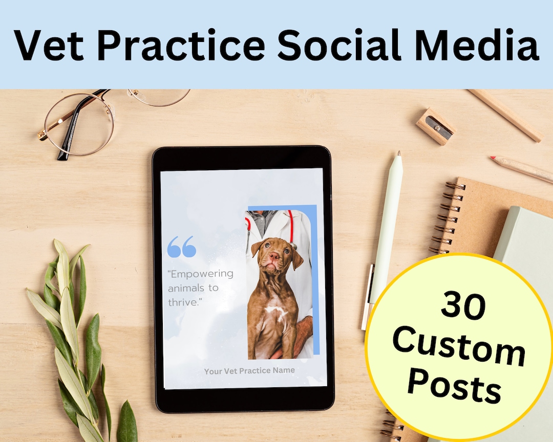Custom Veterinary Practice Social Media Posts - Personalize - Social ...