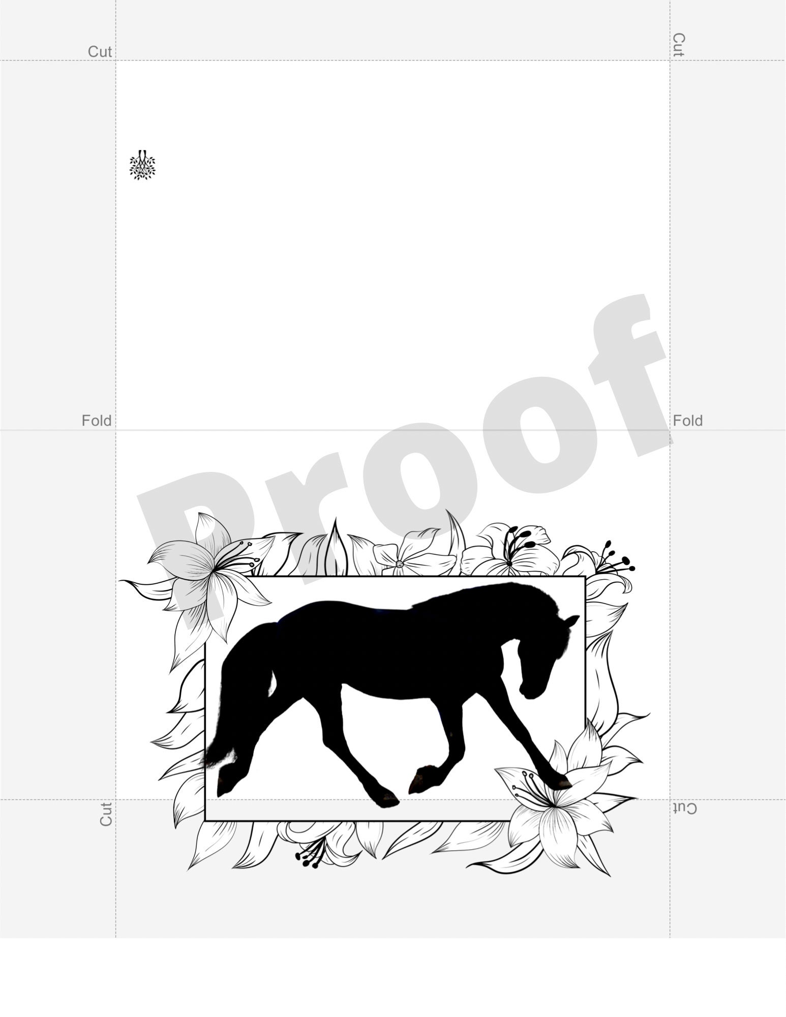 Blank Card Printable Downloadable - Etsy