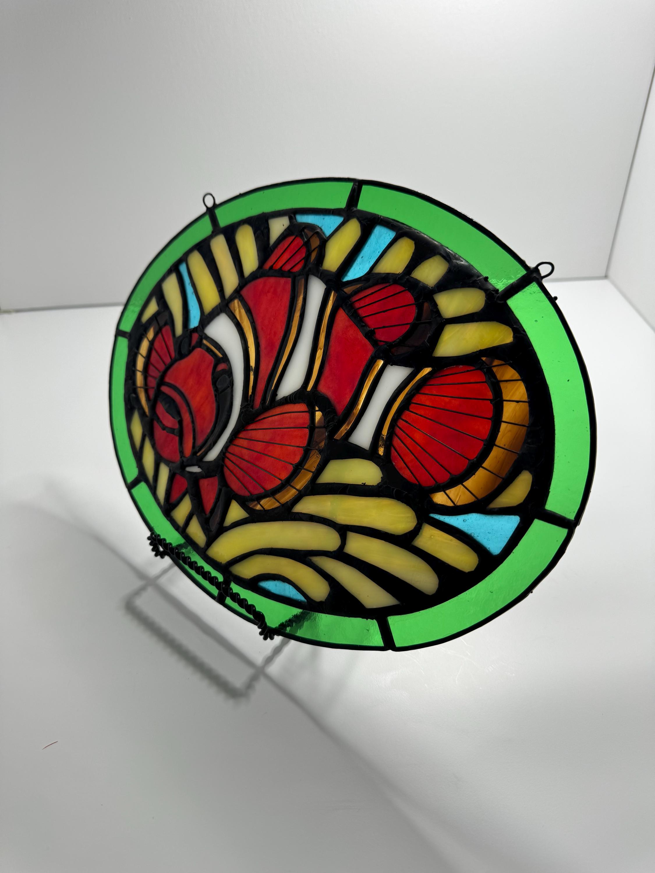 Stained Glass Stained Glass Clown Fish Stained Glass Fish Stained Glass ...