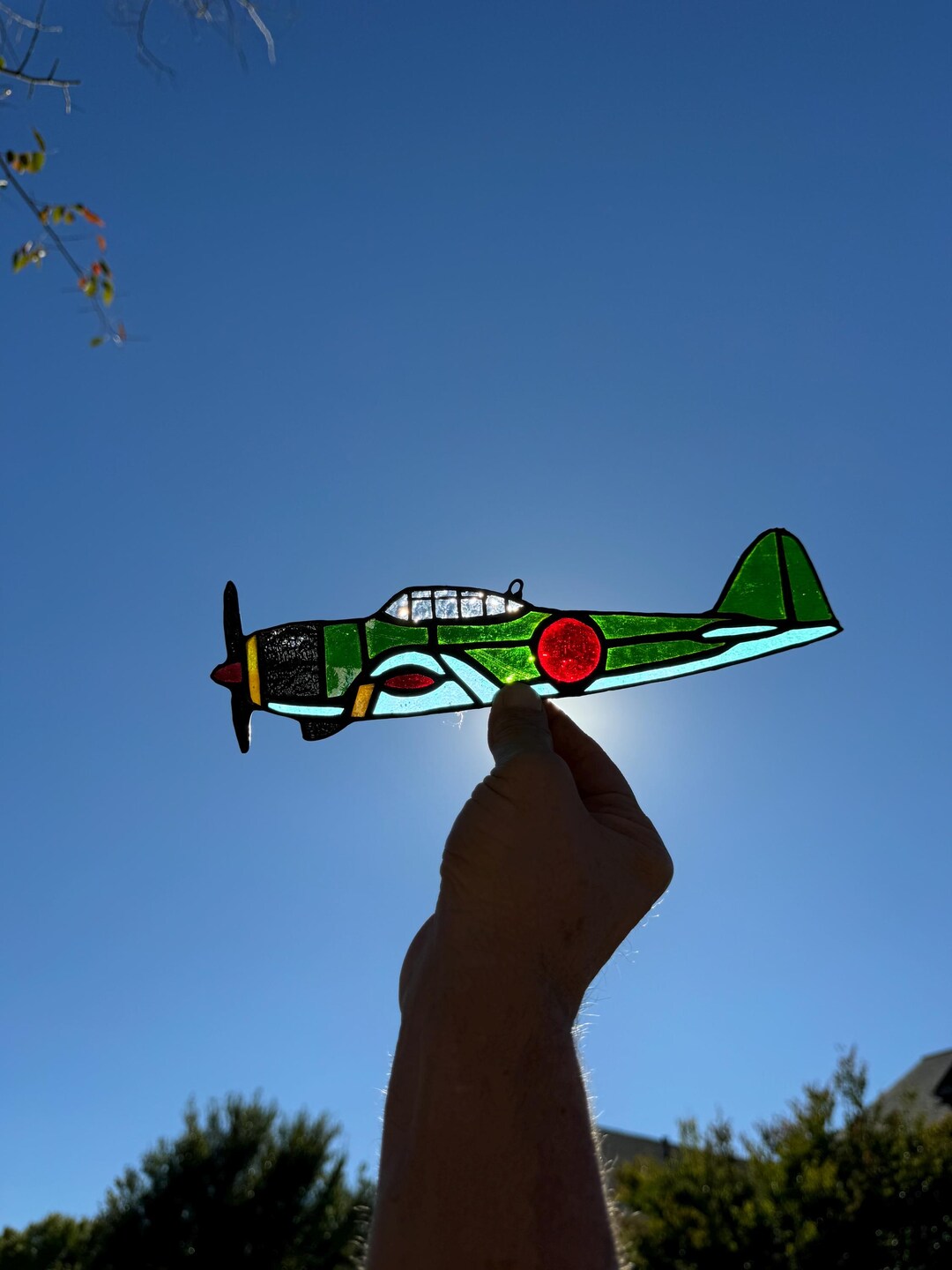Stained Glass - Stained Glass Plane - Stained Glass Am6 Zero - Stained ...