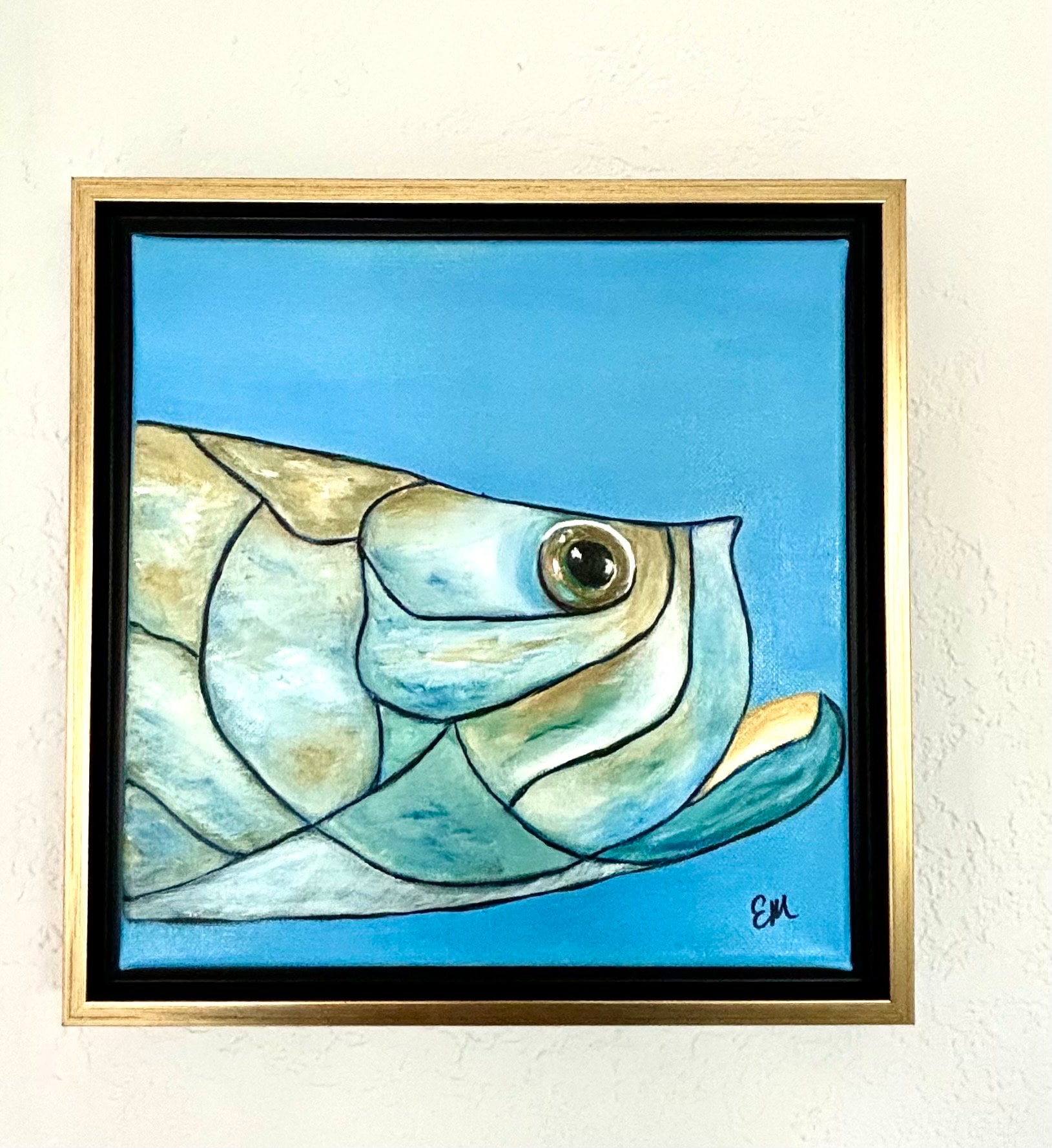 Florida Tarpon Oil Painting, Original Oil Painting by Evie Mineau ...