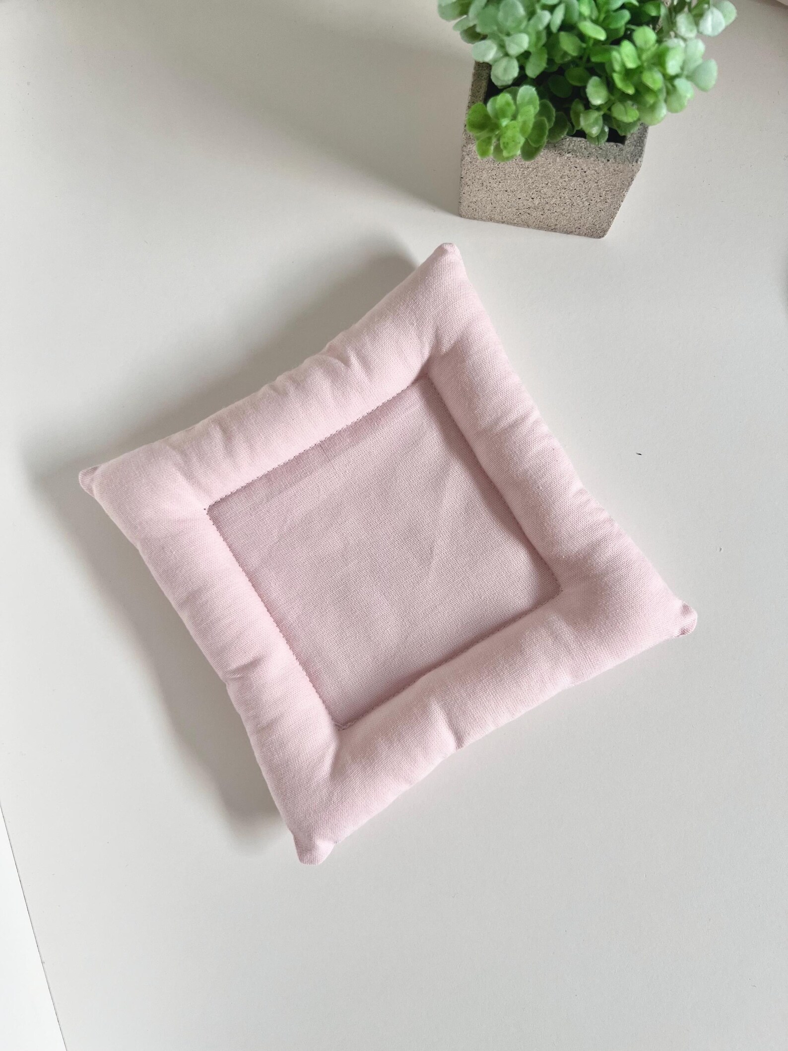 Handmade Fabric Cloud Plush Coaster, Puffy Coaster, Drinks Coaster ...