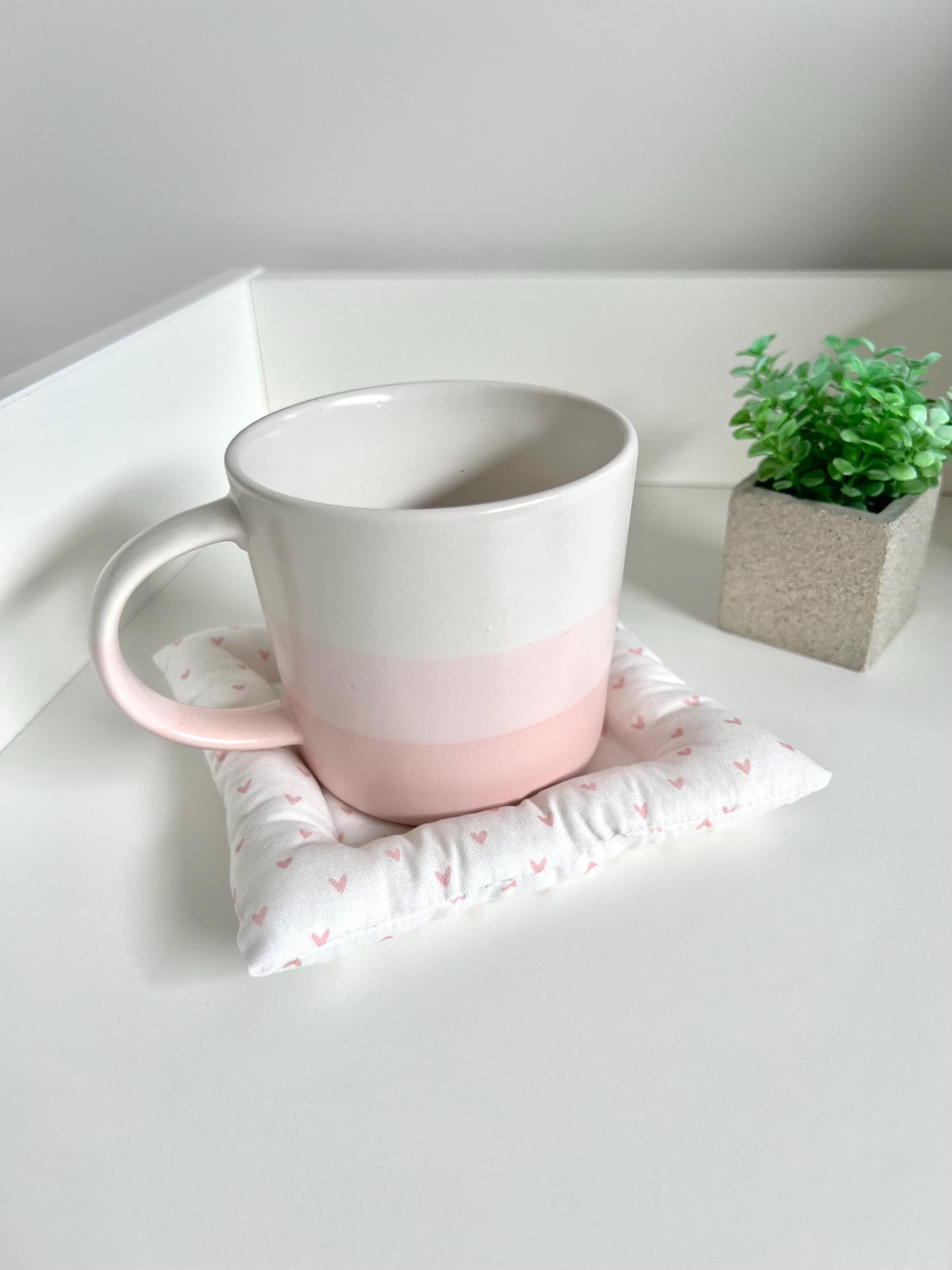 Handmade Fabric Cloud Plush Coaster, Puffy Coaster, Drinks Coaster ...