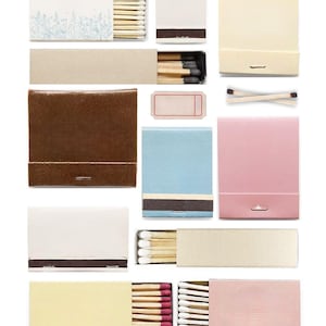 Blank Matchbook Template | Matchbox Art Print | Vintage Matchbox | Wall ...