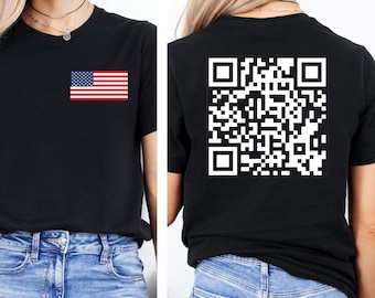 Trump Dance Troll QR Code T Shirt Viral Trump Dance YMCA Qr Code Shirt ...