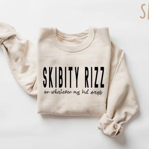SKIBITY RIZZ or Whatever My Kids Says Shirt, Baseball Mama Tshirt ...