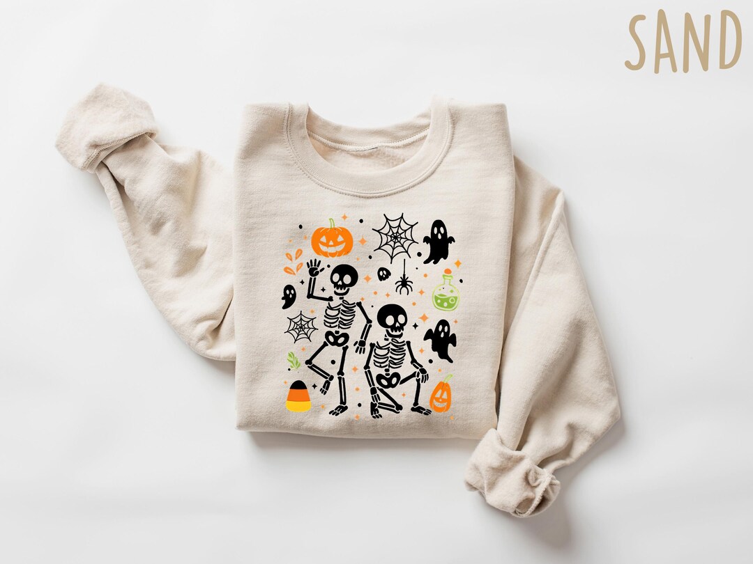 Anti Trump Halloween Skeleton Sweatshirt, Funny Trump FDT Shirt, Spooky ...