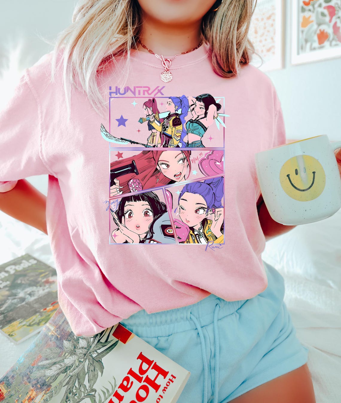 Huntrix Shirt, Kpop Demon Hunters Shirt, Huntrix Girls Shirt, Mira Rumi ...