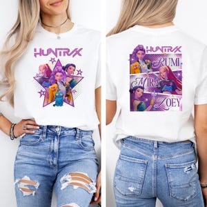 Huntrix T Shirt, Demon Hunters Shirt, Huntrix Girls T Shirt, Mira Rumi ...