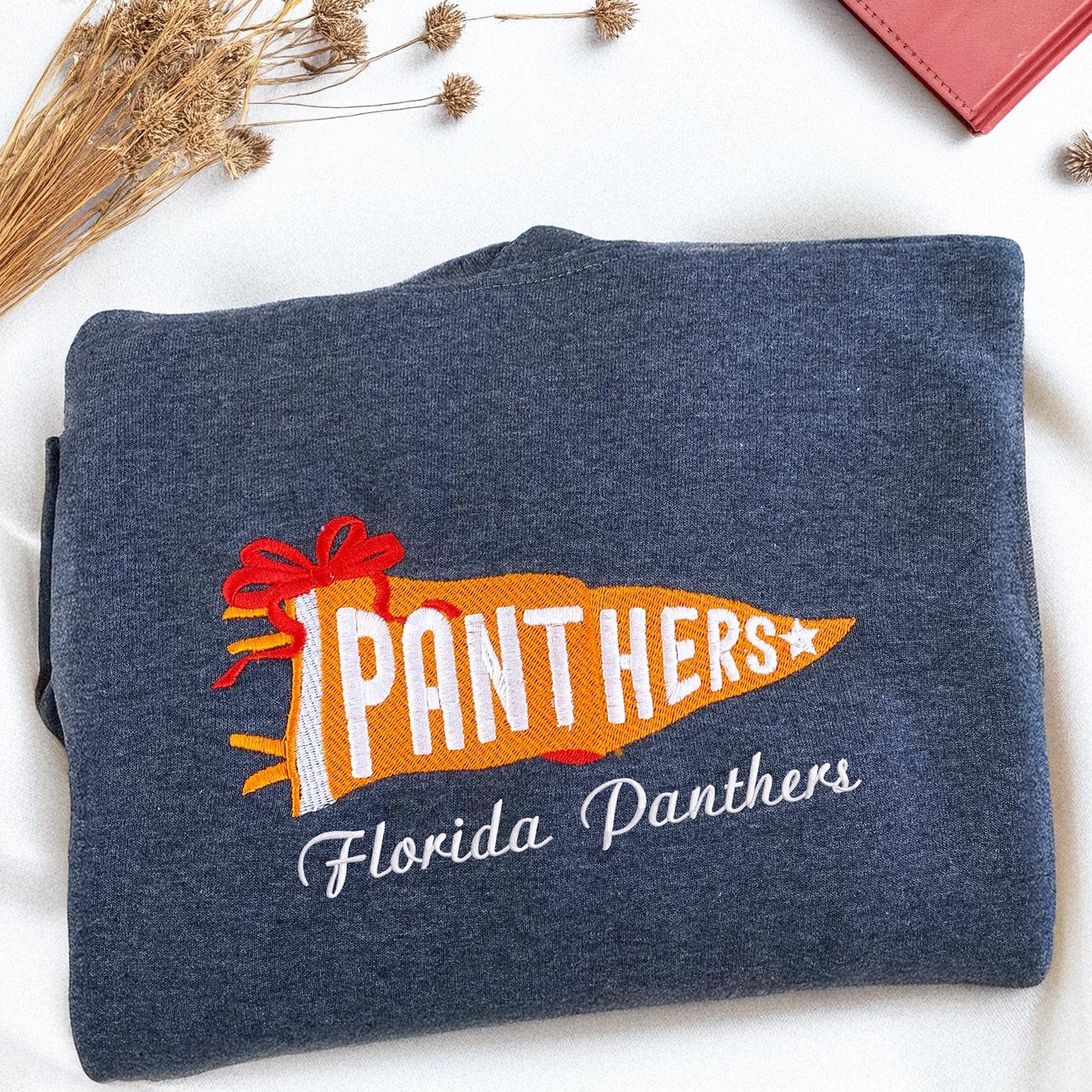 Custom Embroidery Mascot Watercolor Pennants Flag Sweatshirt, Flag ...
