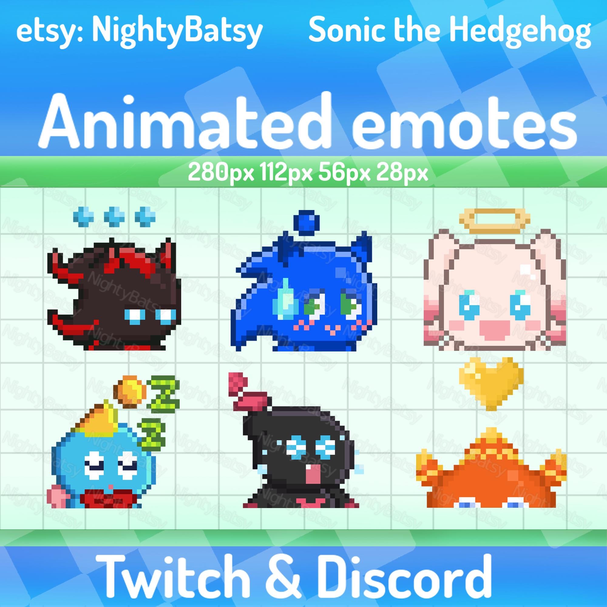 Sonic Chao Twitch & Discord Animated Emote Pack Sonic the Hedgehog ...