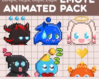Sonic Chao Animated Emote Pack, Pixel Art Twitch & Discord (GIF) - Etsy