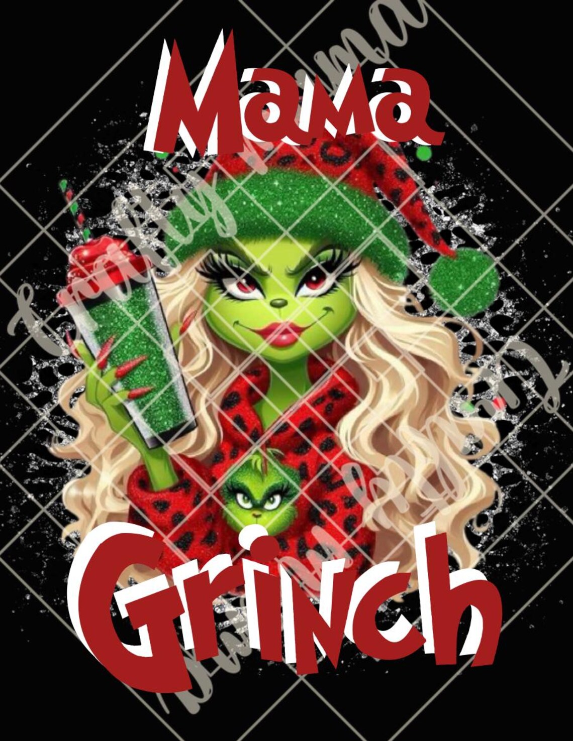Mama Grinch - Etsy