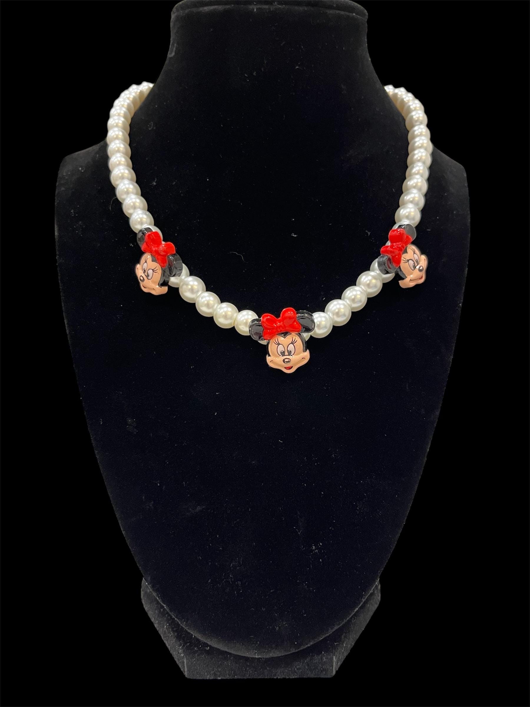 The Minnie Mouse Charm Necklace - Etsy