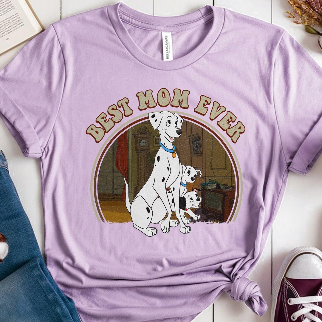 Vintage Perdita Best Mom Ever Shirt, 101 Dalmatians Shirt, Disney Mama ...
