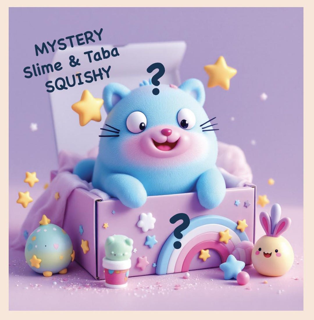 Mini Taba Squishy's Mystery Slime Box - Etsy