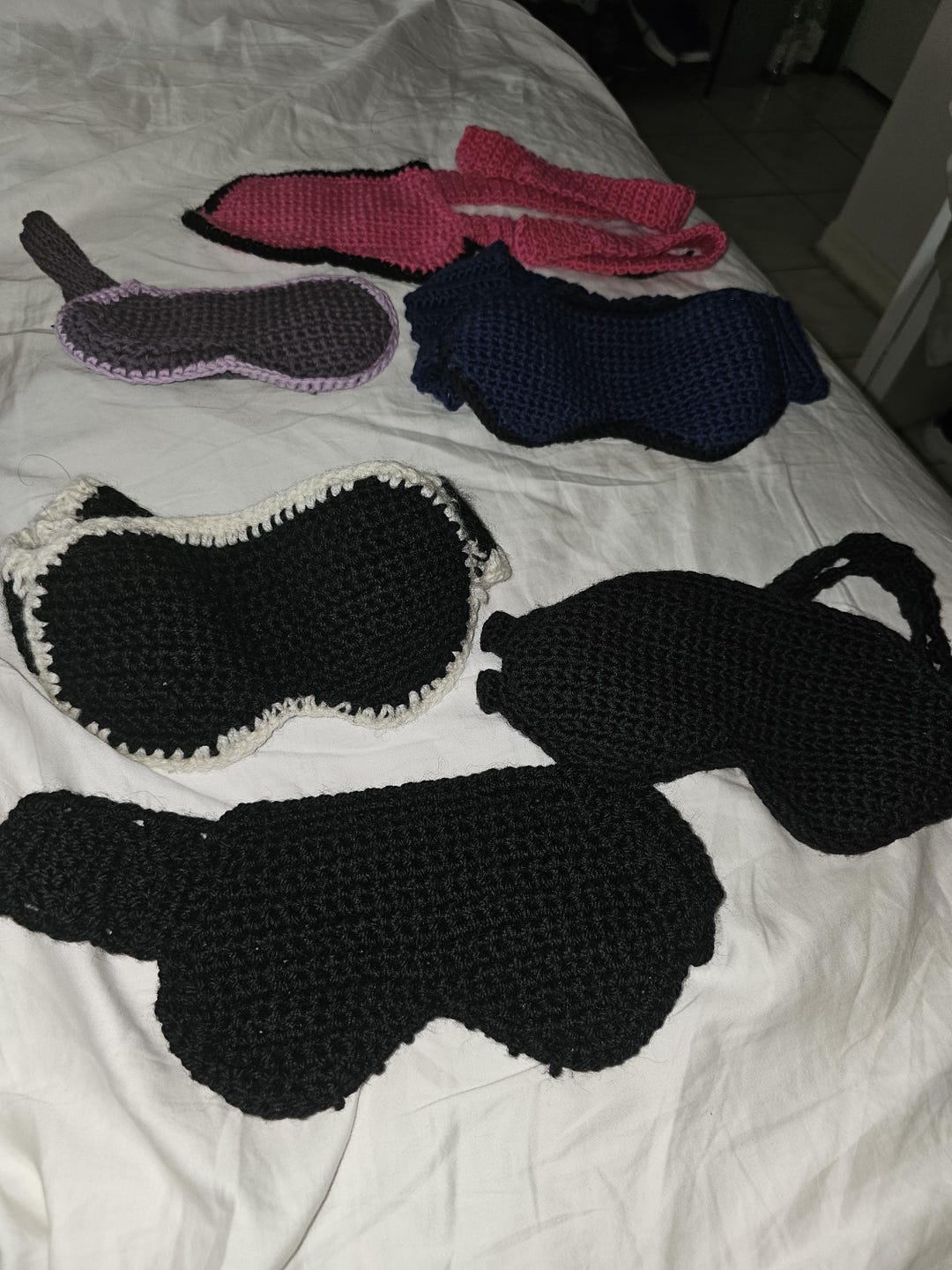 Sleep Masks, Eye Masks, Linen, Wool - Etsy