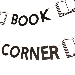 World Book Day Decoration Banner, Book Week Letter Bunting, Cake ...