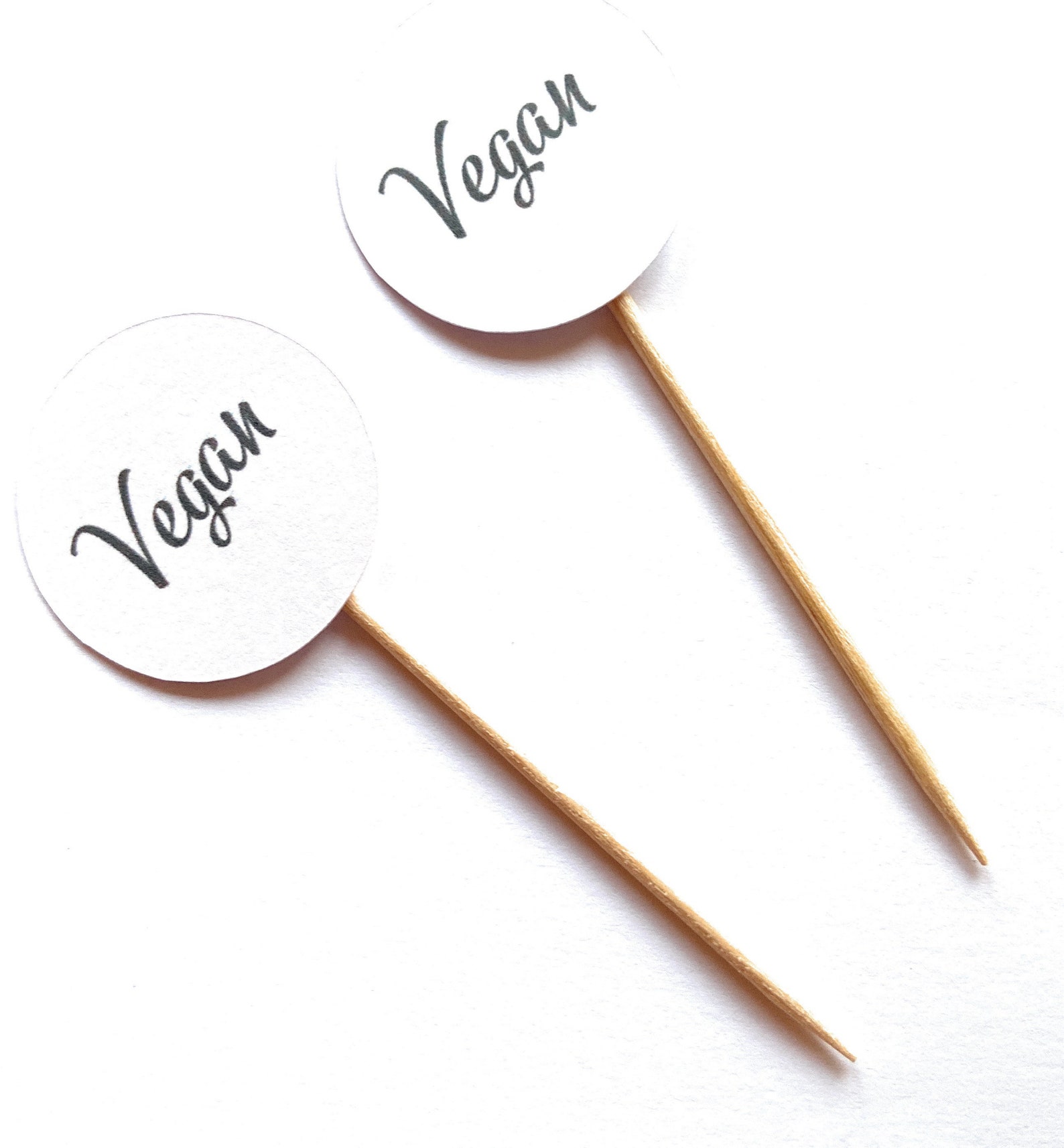 Food Allergy Cupcake Toppers, Food Label Stick, Food Intolerance Flag ...