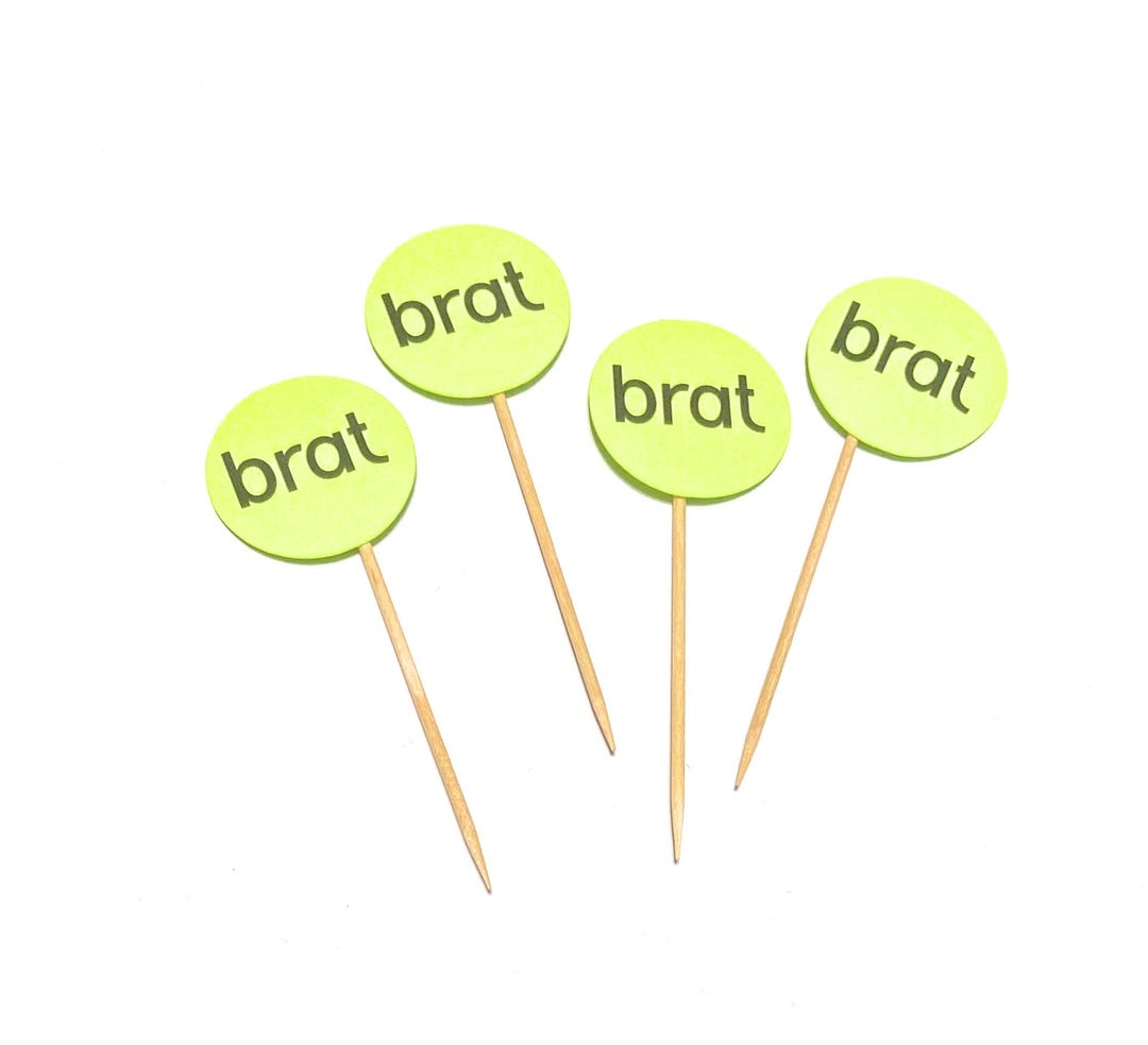 Food Allergy Labels Food Flags, 12 Stand up Food Sticks, Cake Toppers ...