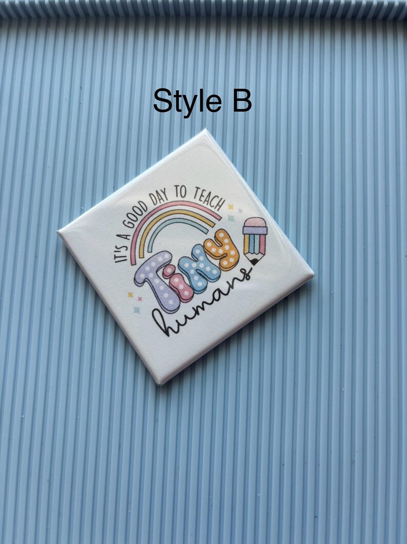 2x2 Photo Magnets, Teacher Magnet, Teacher Gift, Custom Fridge Magnet ...