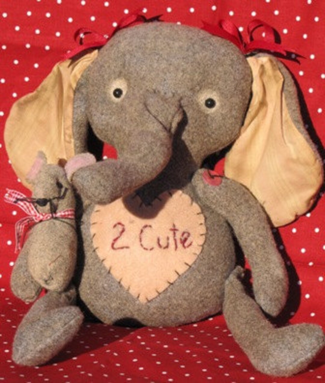 FTFD 49 Prim Elly Fant Primitive Elephant Raggedy Doll - Etsy