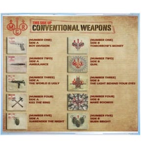 My Chemical Romance Conventional Weapons Album CD - Etsy