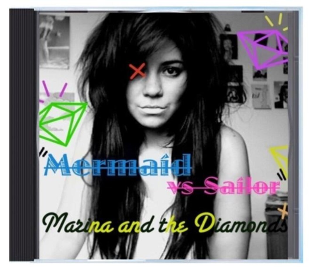 Marina and the Diamonds Mermaid Vs Sailor Album CD - Etsy