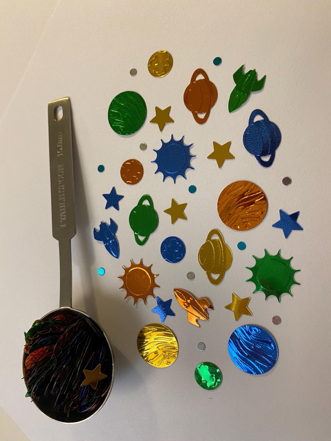 Colorful Space Confetti Blend - Etsy